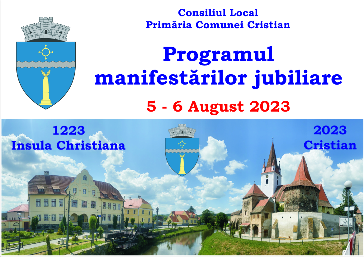 Comuna Cristian, 800 de ani de la prima atestare istorică - Sibiu 100