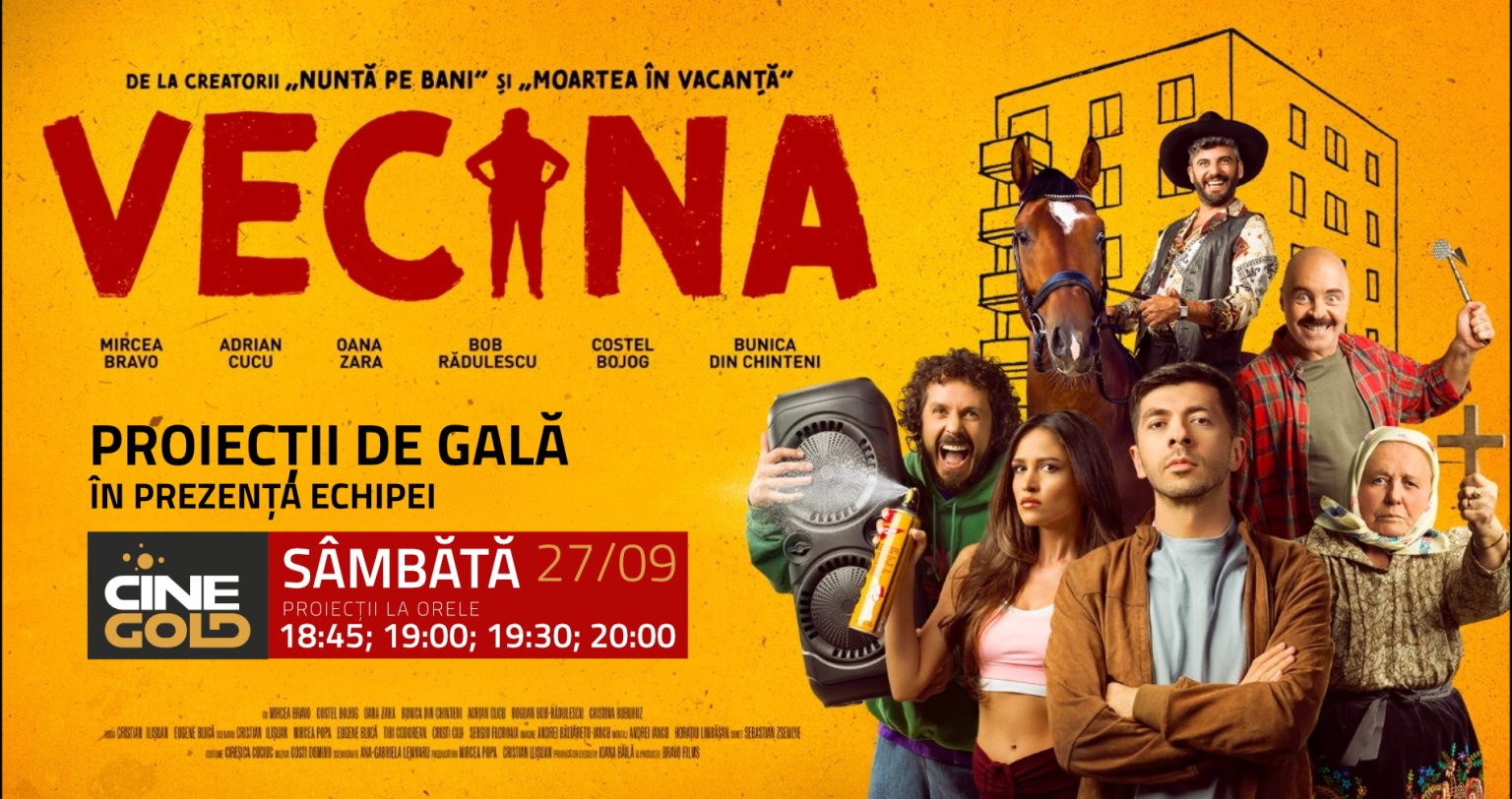 Vecina, cel mai nou film a lui Mircea Bravo - Sibiu 100