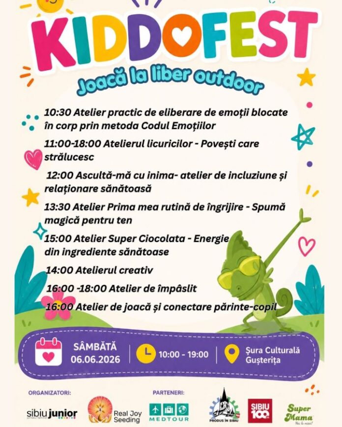 Kiddofest, la prima ediție - un eveniment dedicat familiilor - Sibiu 100